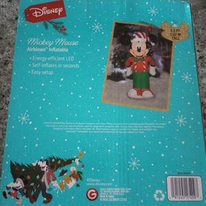 Disney | Holiday | Disney Mickey Mouse Christmas Airblown Inflatable ...